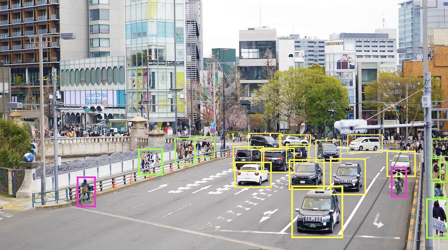 AI camera and human flow data analysis service "Safie Survey" - Tokyo smart service project